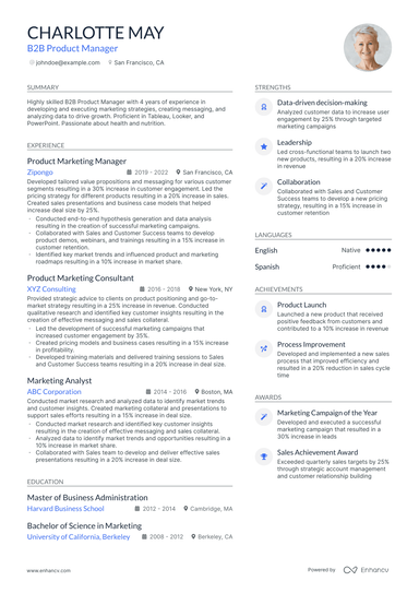 26 Product Manager Resume Examples & Guide for 2024