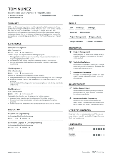 23 Engineering Resume Examples & Guide for 2024