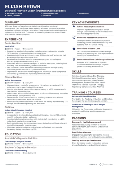 18 Food Service Resume Examples, Templates & Guide for 2025