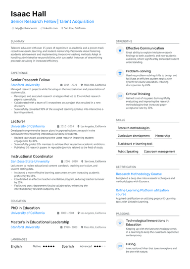 22 Professor Resume Examples That Got Jobs for 2025