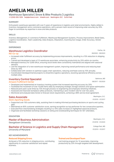 18 Amazon Resume Examples & Guide for 2025