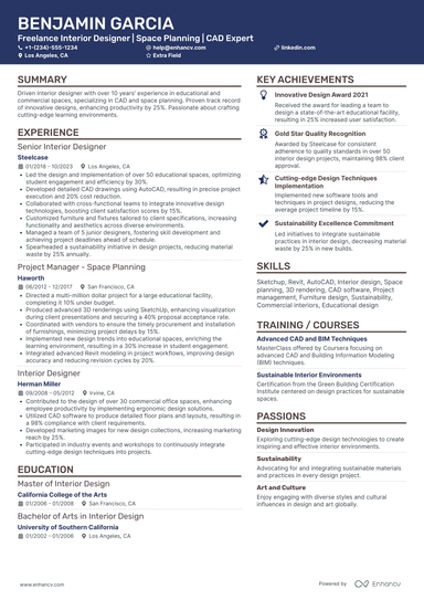 25 Freelancer Resume Examples & Guide for 2025