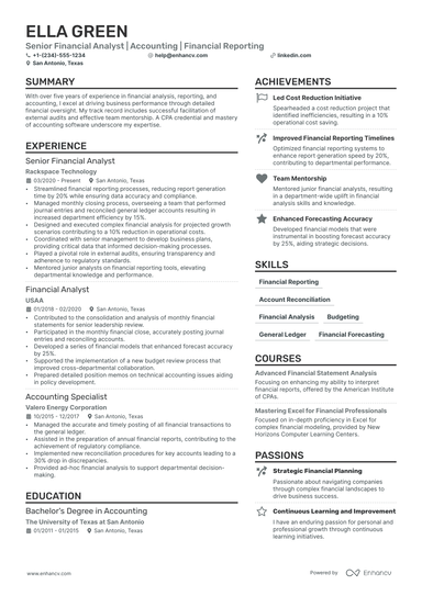 24 Financial Analyst Resume Examples & Guide for 2025