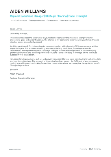 12 Professional Director Cover Letter Examples and Template for 2025 ...