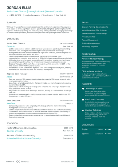 23 Sales Resume Examples & Guide for 2024