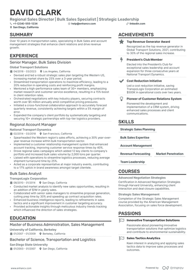 13 Sales Director Resume Examples & Guide for 2025