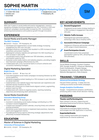 25 Event Planner Resume Examples & Guide for 2025