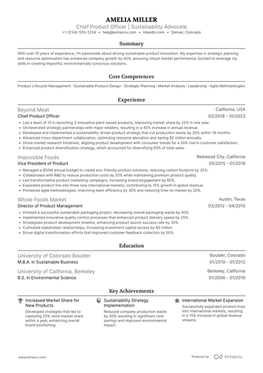 11 Chief Learning Officer Resume Examples - 2025