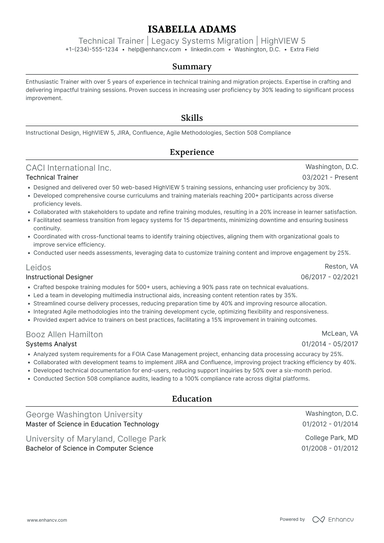 18 Tech Resume Examples & Guide for 2025