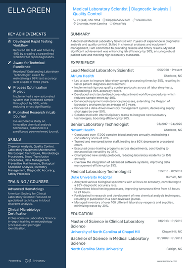 25 Scientist Resume Examples That Got Jobs for 2025