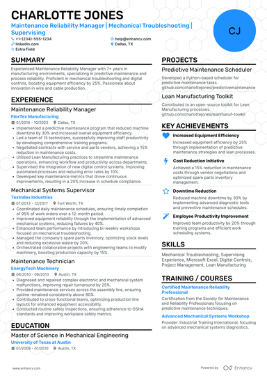 32 Database Engineer Resume Examples & Guide for 2025