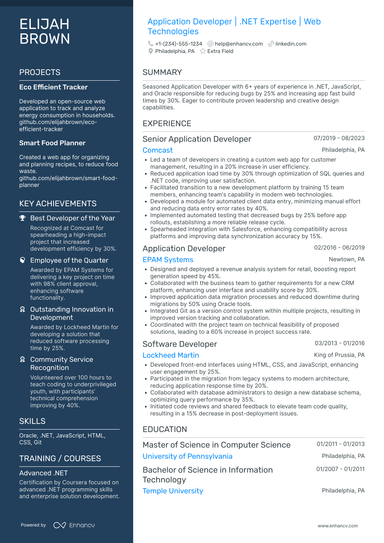 41 Web Developer Resume Examples & Guide for 2025
