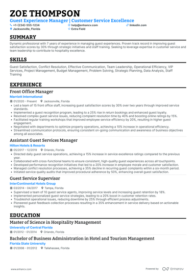 29 Restaurant Manager Resume Examples & Guide for 2025