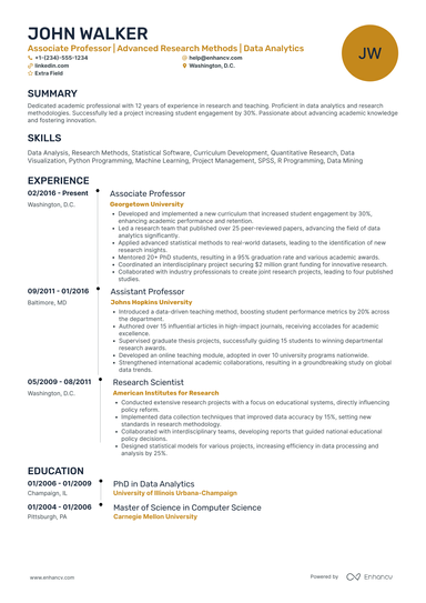17 PhD Resume Examples & Guide for 2025