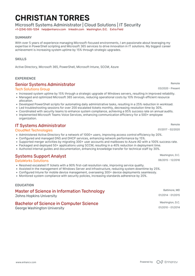 21 Microsoft Resume Examples - March 2025