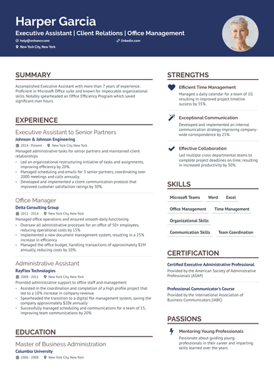 7 Executive Assistant Resume Examples & Guide for 2024