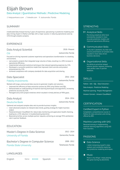 19 Data Scientist Resume Examples & Guide for 2025