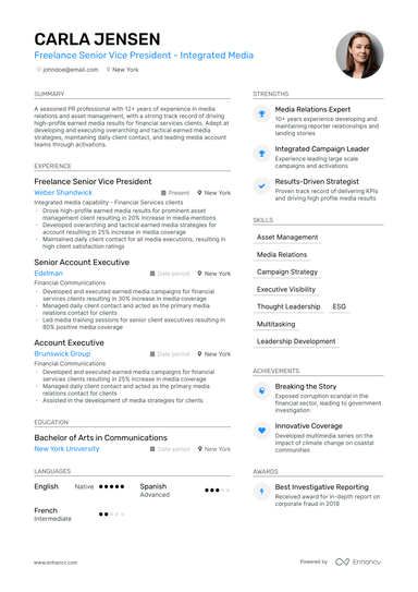 25 Freelancer Resume Examples & Guide for 2025
