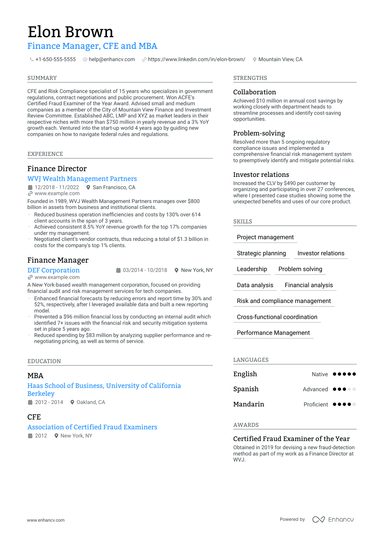 49 Executive Resume Examples, Templates & Guide for 2025