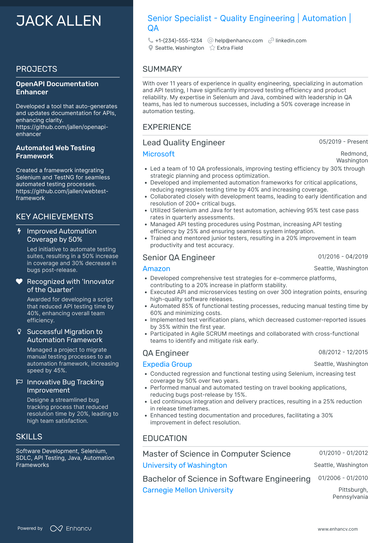19 Microservices Resume Examples & Guide for 2025