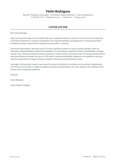 21 Professional Real Estate Agent Cover Letter Examples and Template ...