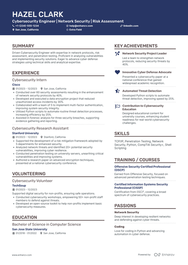 14 Ethical Hacker Resume Examples & Guide for 2025