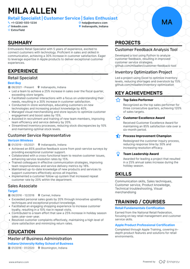 20 Apple Resume Examples & Guide for 2025