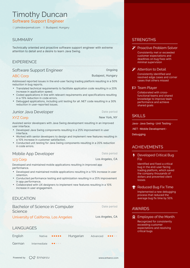 18 Software Engineer Resume Examples & Guide for 2024