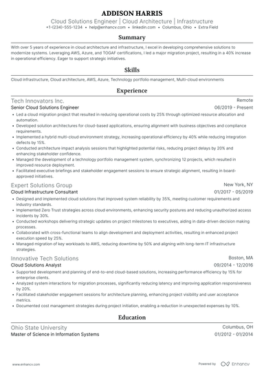 18 Google Resume Examples & Guide for 2025