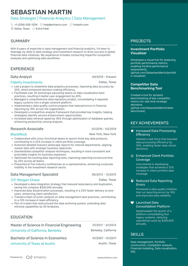 19 Data Mining Resume Examples & Guide for 2025