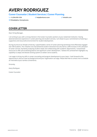 5 Professional Career Change Cover Letter Examples and Template for ...