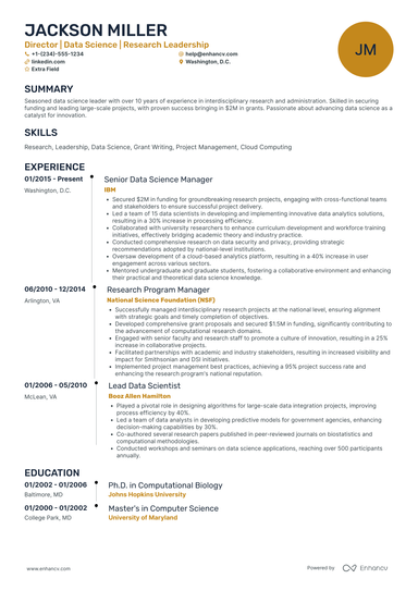 19 Data Scientist Resume Examples & Guide for 2025