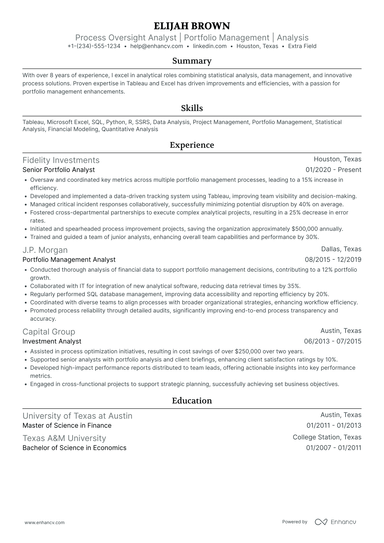 20 Management Resume Examples & Guide for 2025