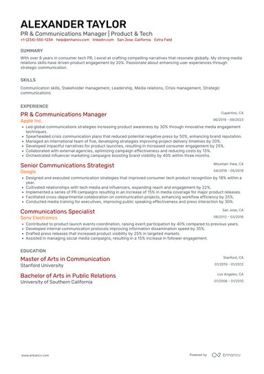 18 Spotify Resume Examples & Guide for 2025
