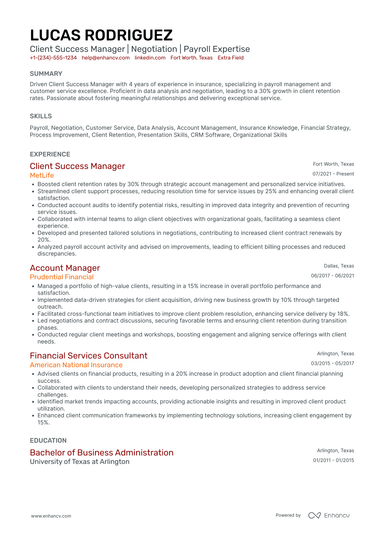 21 Career Change Resume Examples & Guide for 2025 | Enhancv