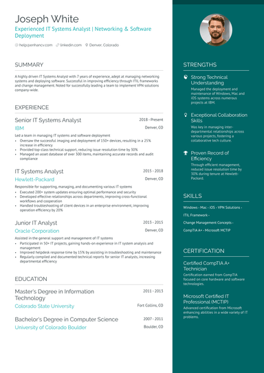 23 System Analyst Resume Examples That Got Jobs for 2025