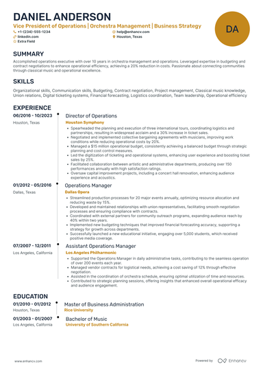 49 Executive Resume Examples, Templates & Guide for 2025