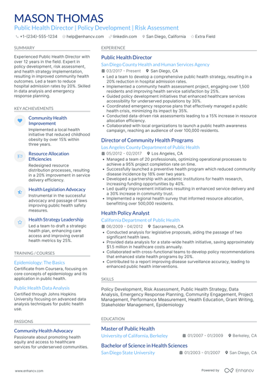 17 Public Health Resume Examples - March 2025