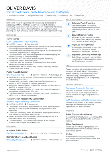 21 Travel Consultant Resume Examples & Guide for 2025