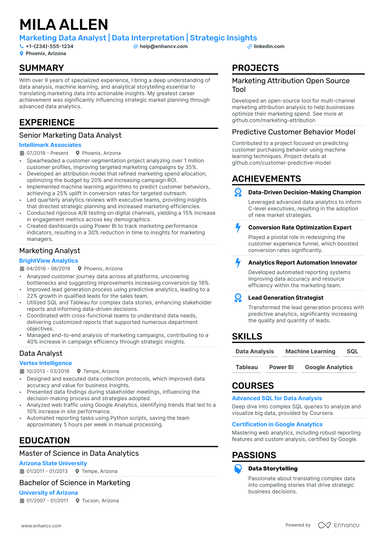 20 Data Analyst Resume Examples & Guide for 2024