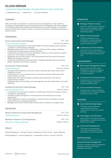 36 Project Manager Resume Examples, Templates & Guide for 2025