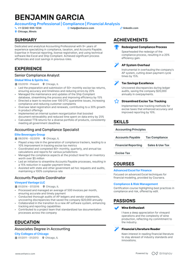 32 Accountant Resume Examples & Guide For 2024