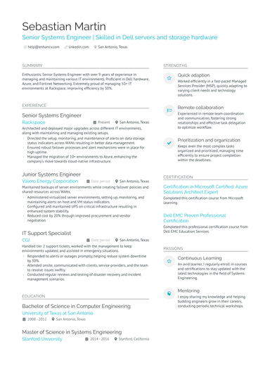 24 Systems Engineer Resume Examples & Guide for 2025