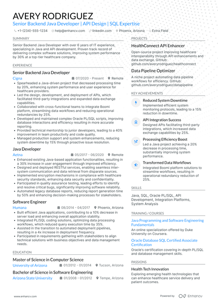12 Developer Resume Examples That Got Jobs for 2025