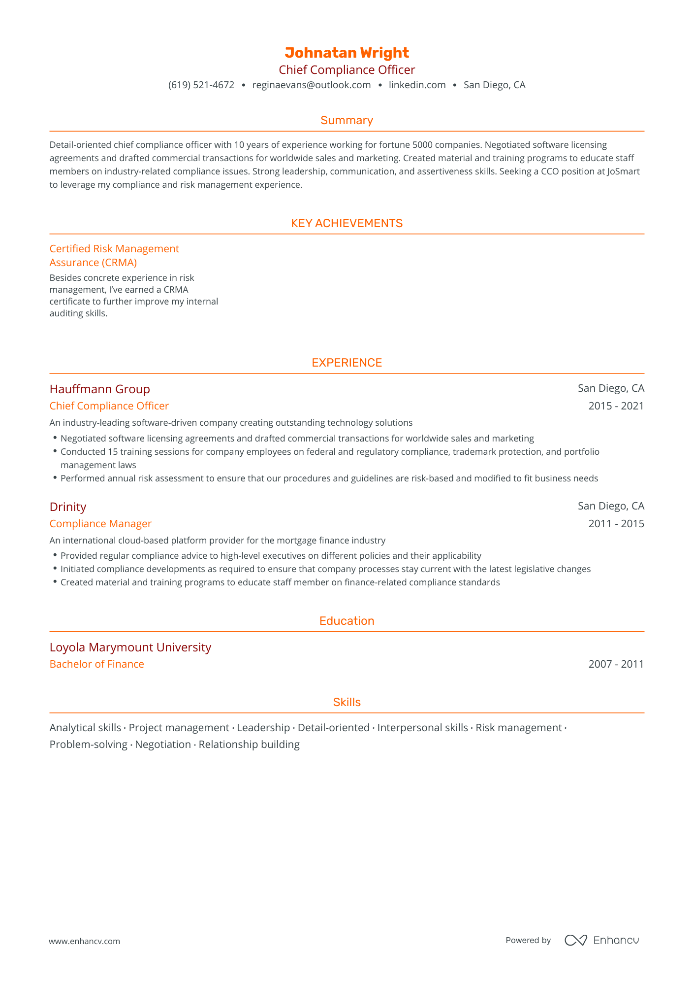 17 Executive Resume Examples & Guide for 2024
