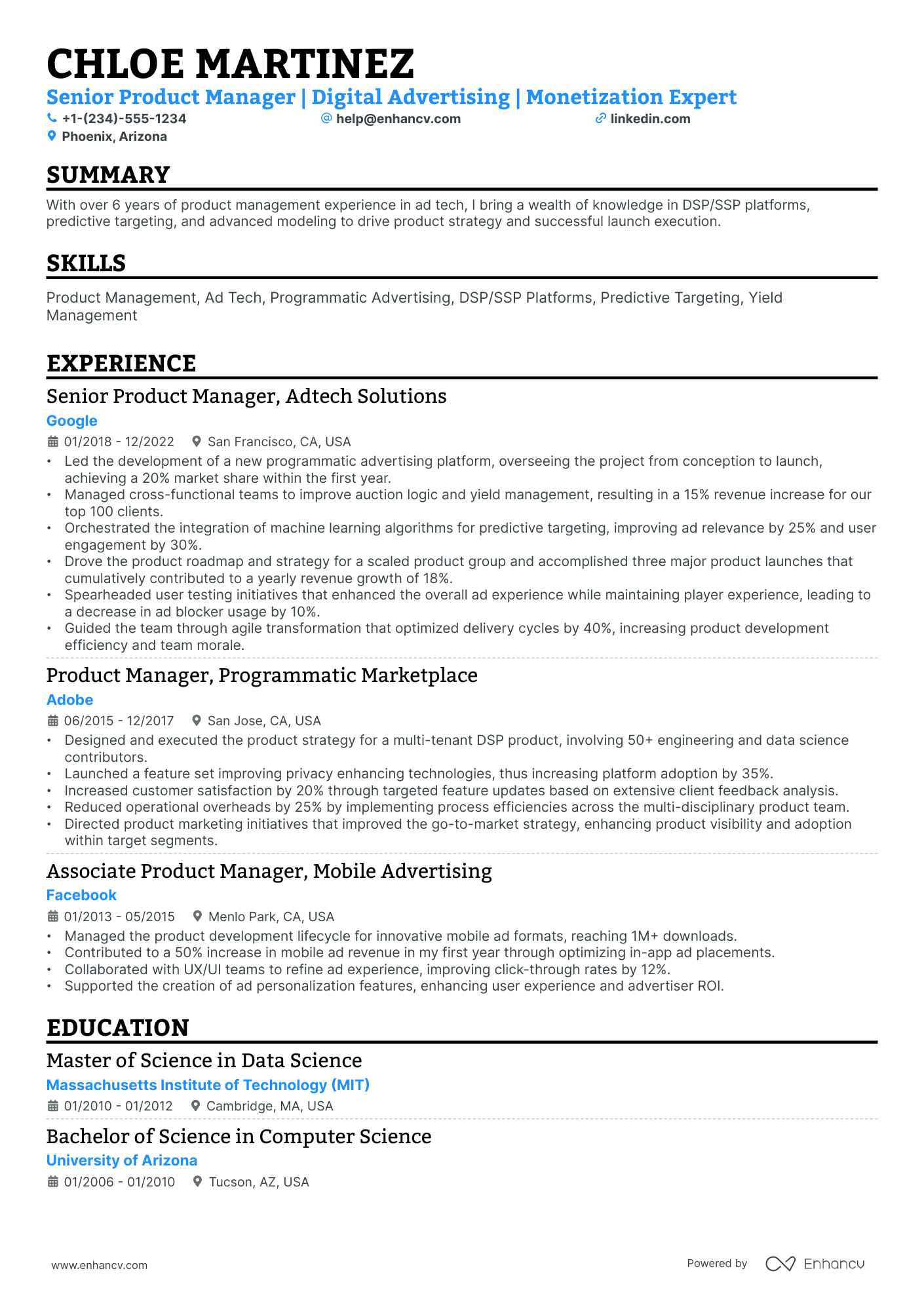 10 Principal Product Manager Resume Examples & Guide for 2026