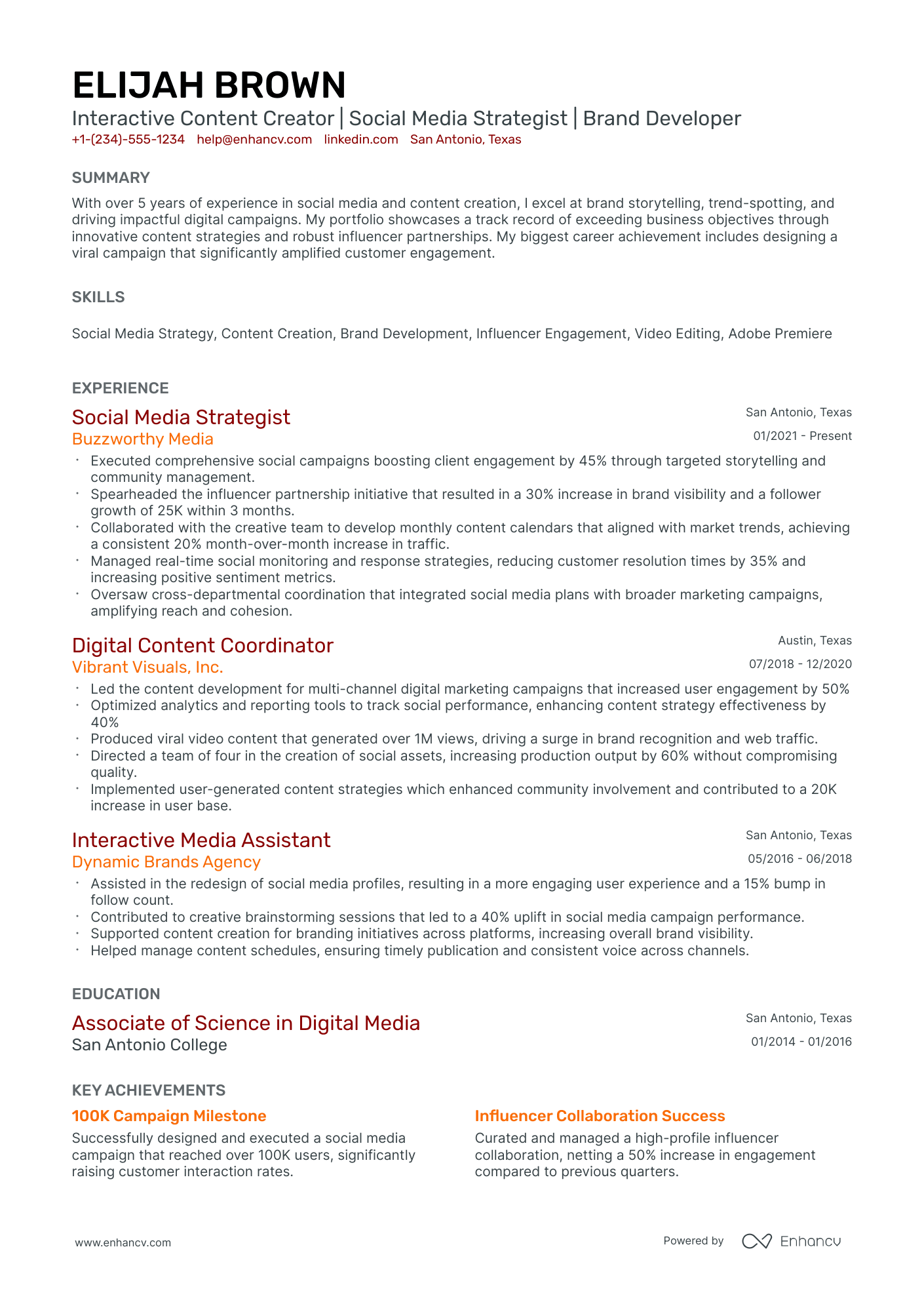 10 Interactive Designer Resume Examples & Guide for 2025