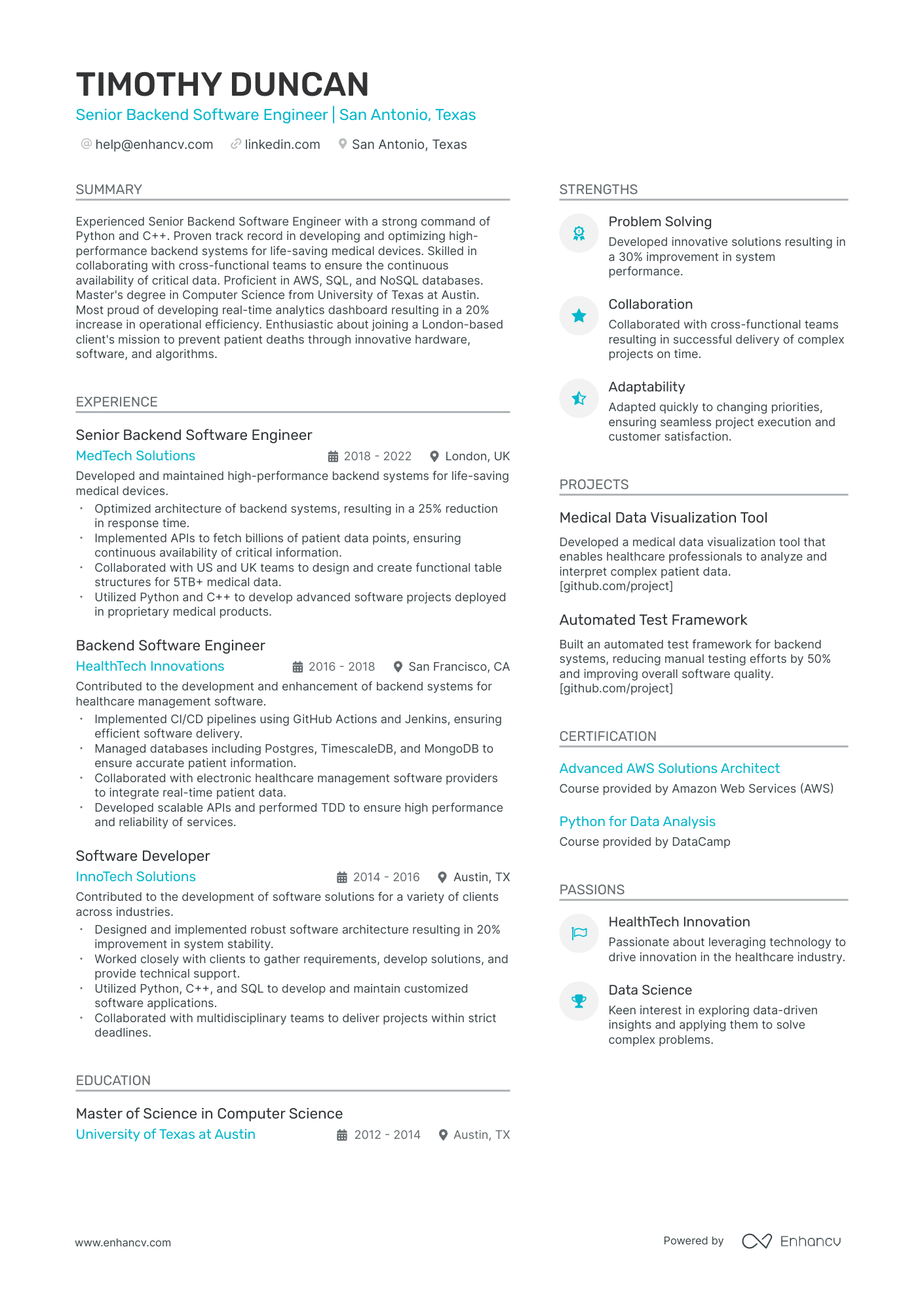 5 Cloud Security Engineer Resume Examples & Guide for 2024
