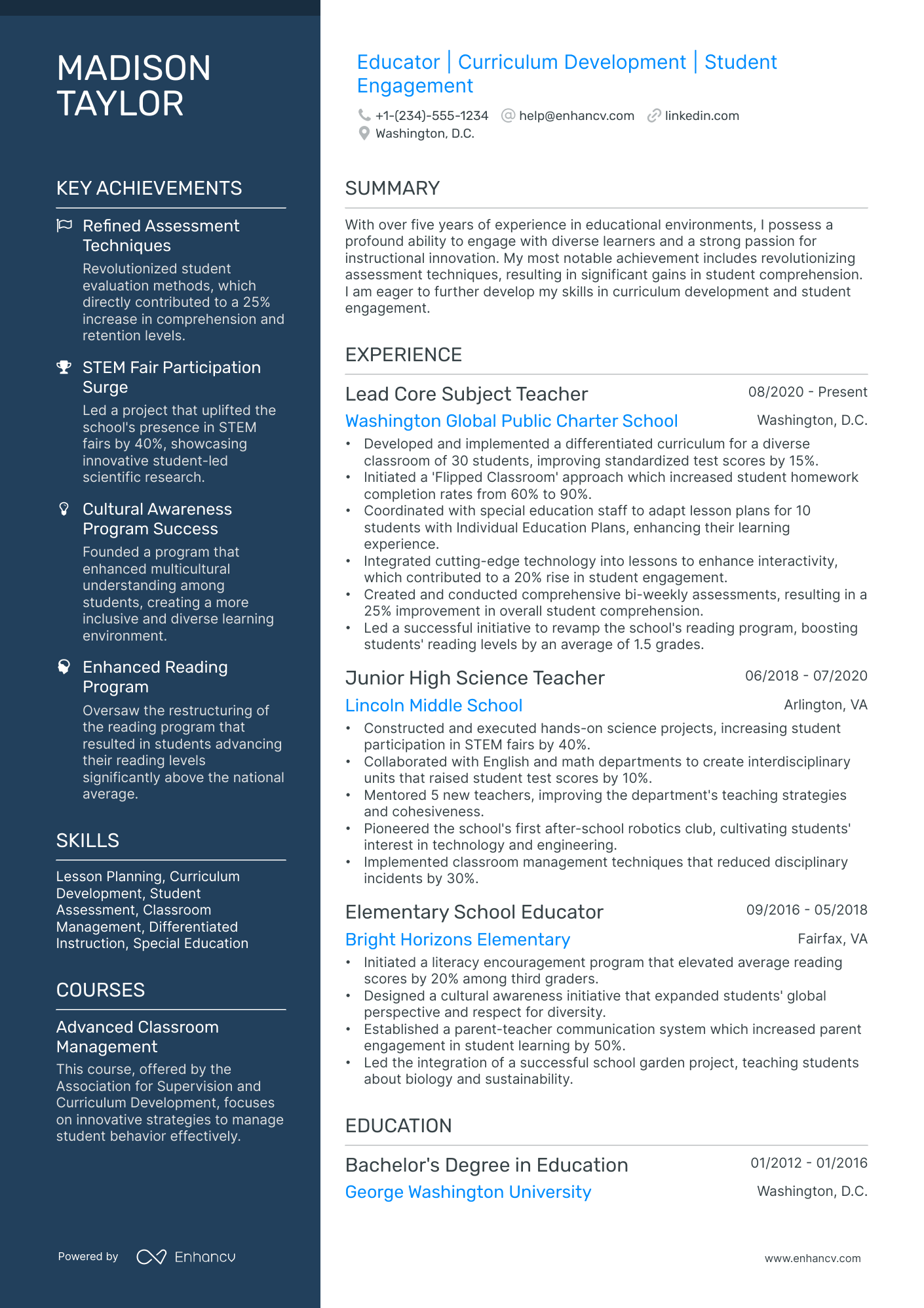 10 History Teacher Resume Examples & Guide for 2026