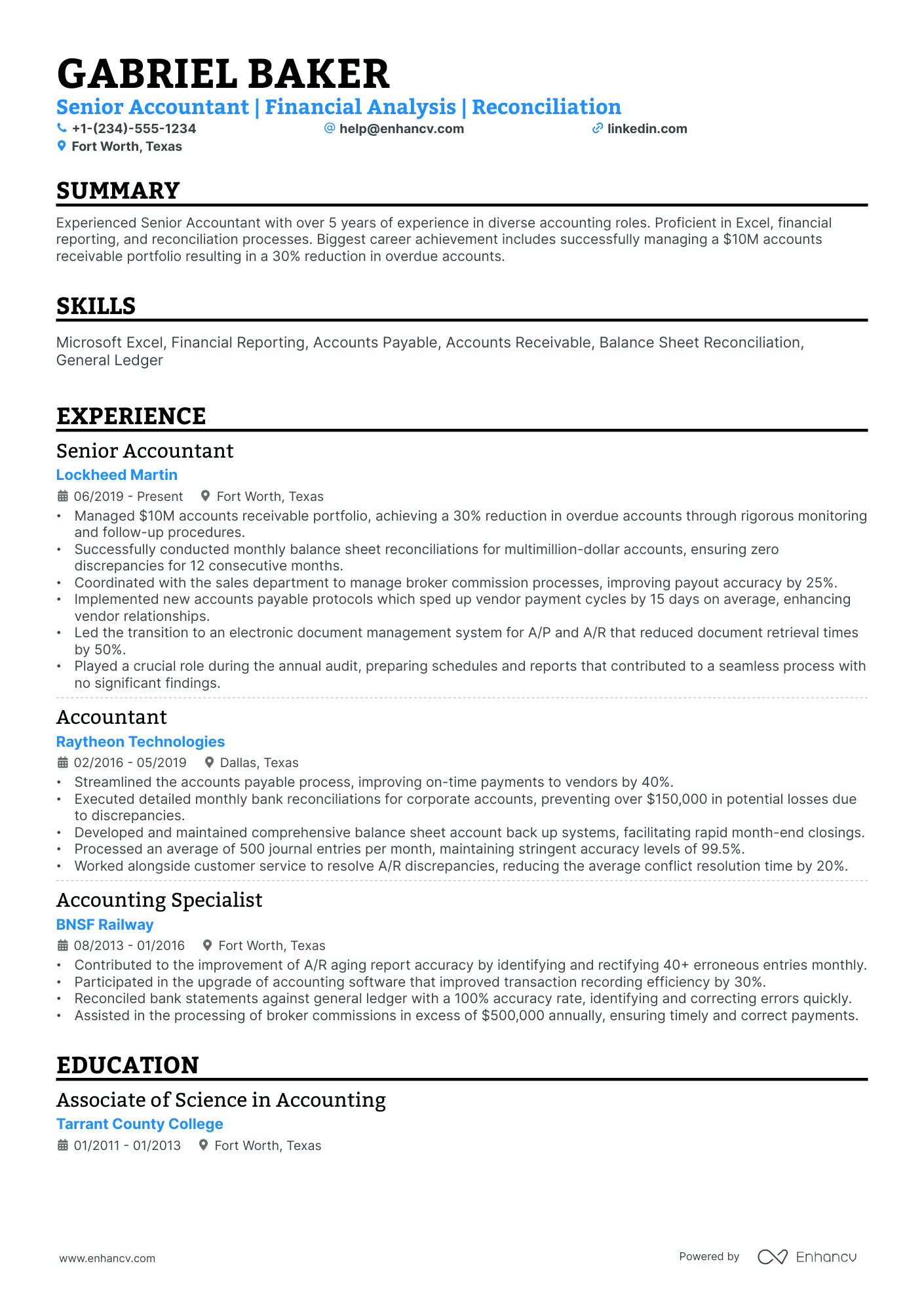 10 Financial Assistant Resume Examples & Guide for 2026